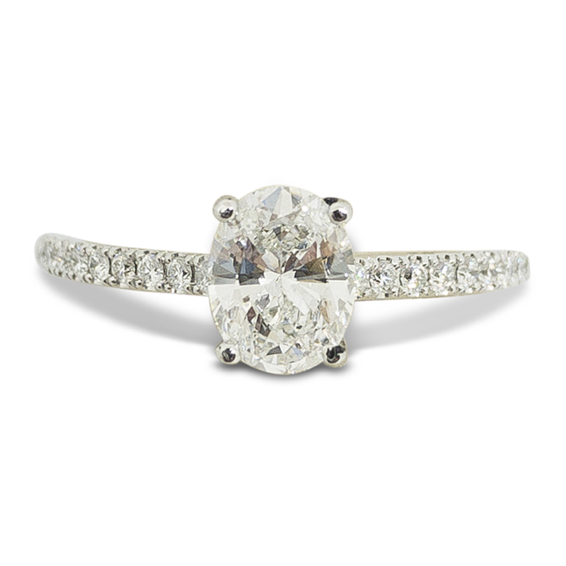 .72ct. Oval Solitaire Ring - Underwoods Jewelers