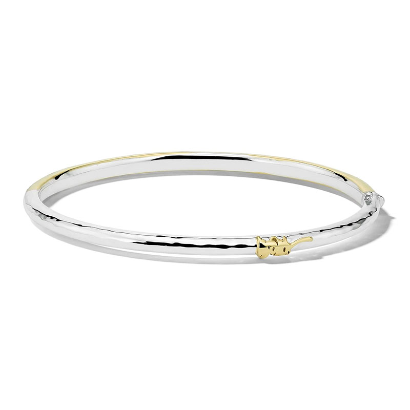 Skinny Two-Tone Bangle - Underwoods Jewelers