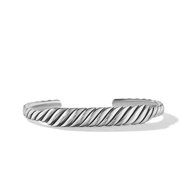 Sculpted Cable Contour Cuff Bracelet - Underwoods Jewelers