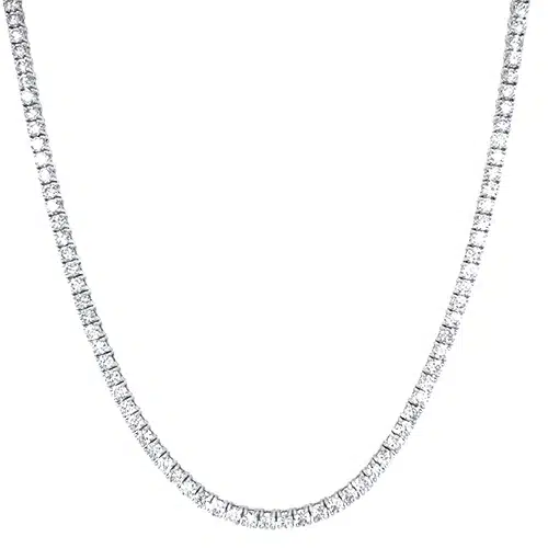 10.45ctw Diamond Line Necklace - Underwoods Jewelers