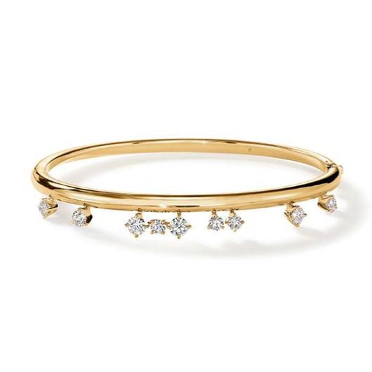 Barre Floating Diamond Bangle - Underwoods Jewelers