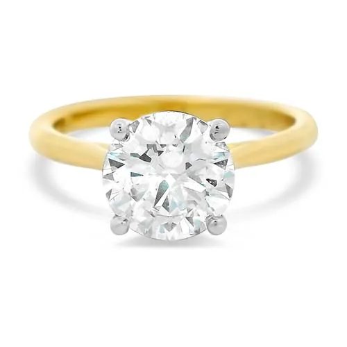 1.73ct Round Brilliant Solitaire Diamond Ring - Underwoods Jewelers